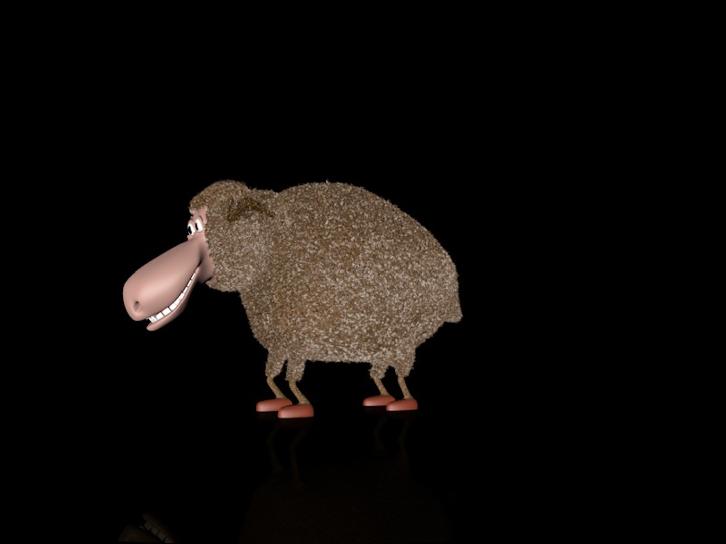 Cartoon Sheep Model - TurboSquid 1349198