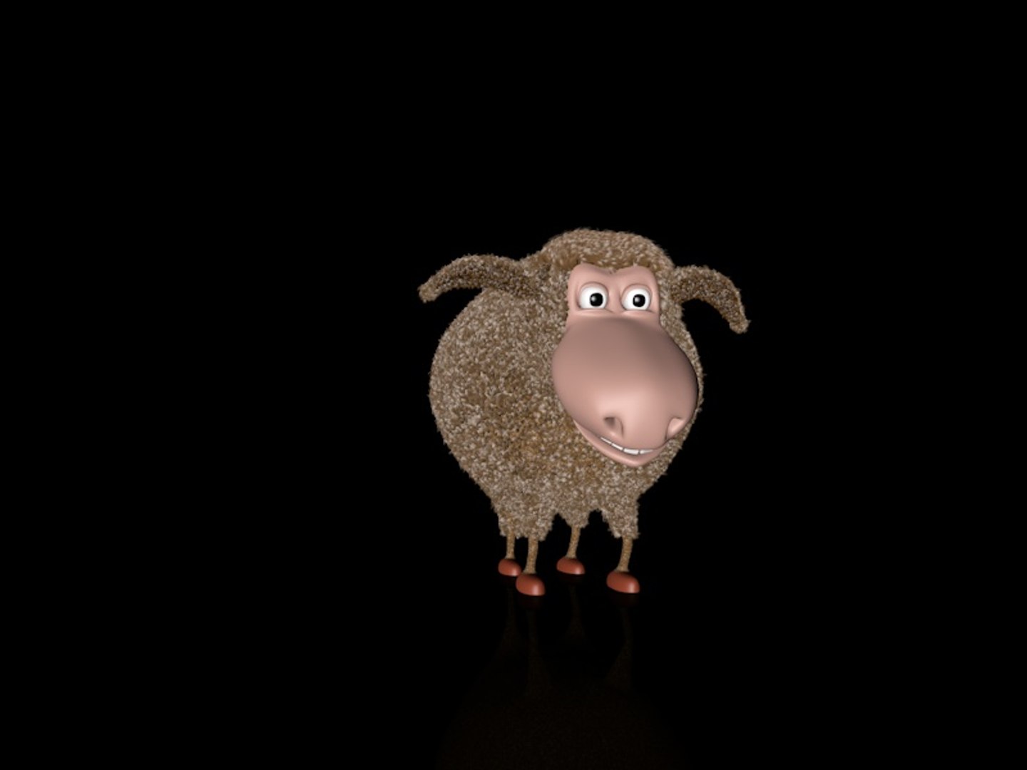 Cartoon Sheep Model - TurboSquid 1349198