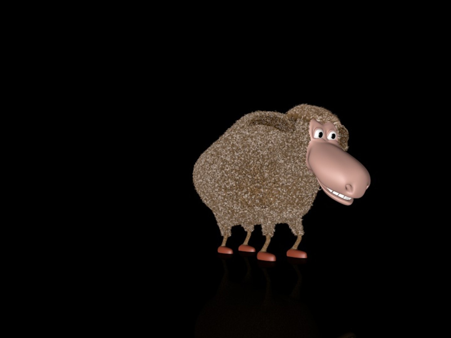 Cartoon Sheep Model - TurboSquid 1349198