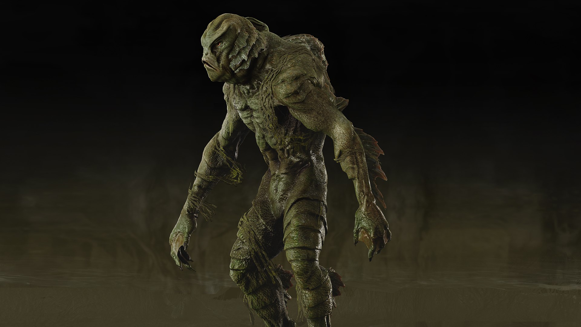 3D Swamp Thing - TurboSquid 2381126
