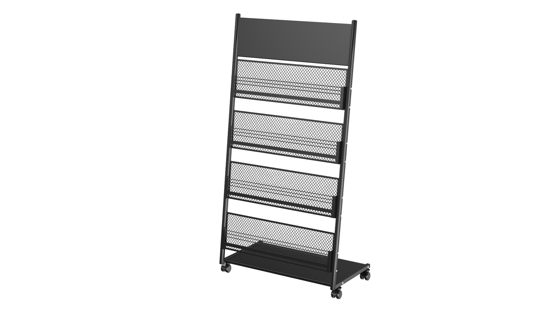 Three Detailed Magazine Rack 3D model - TurboSquid 2130935