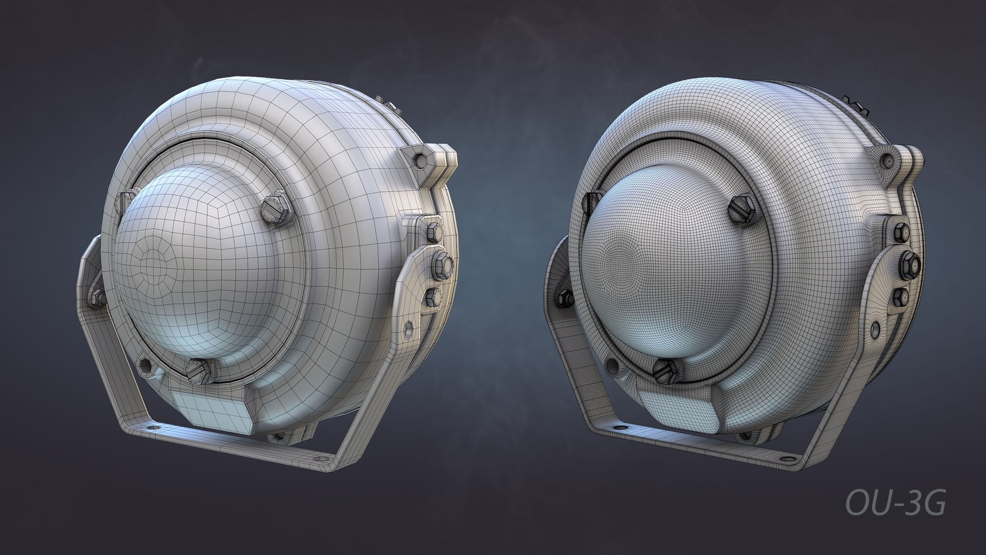 Soviet APC Lights Set 3D Model - TurboSquid 2017265