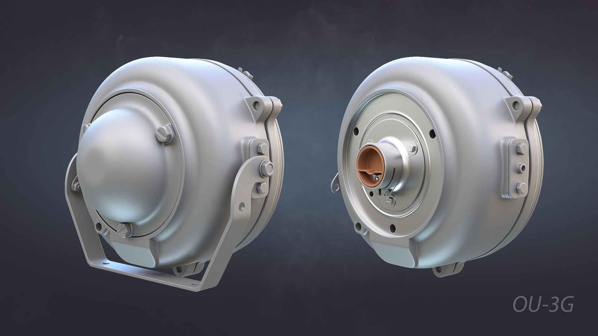 Soviet APC Lights Set 3D Model - TurboSquid 2017265