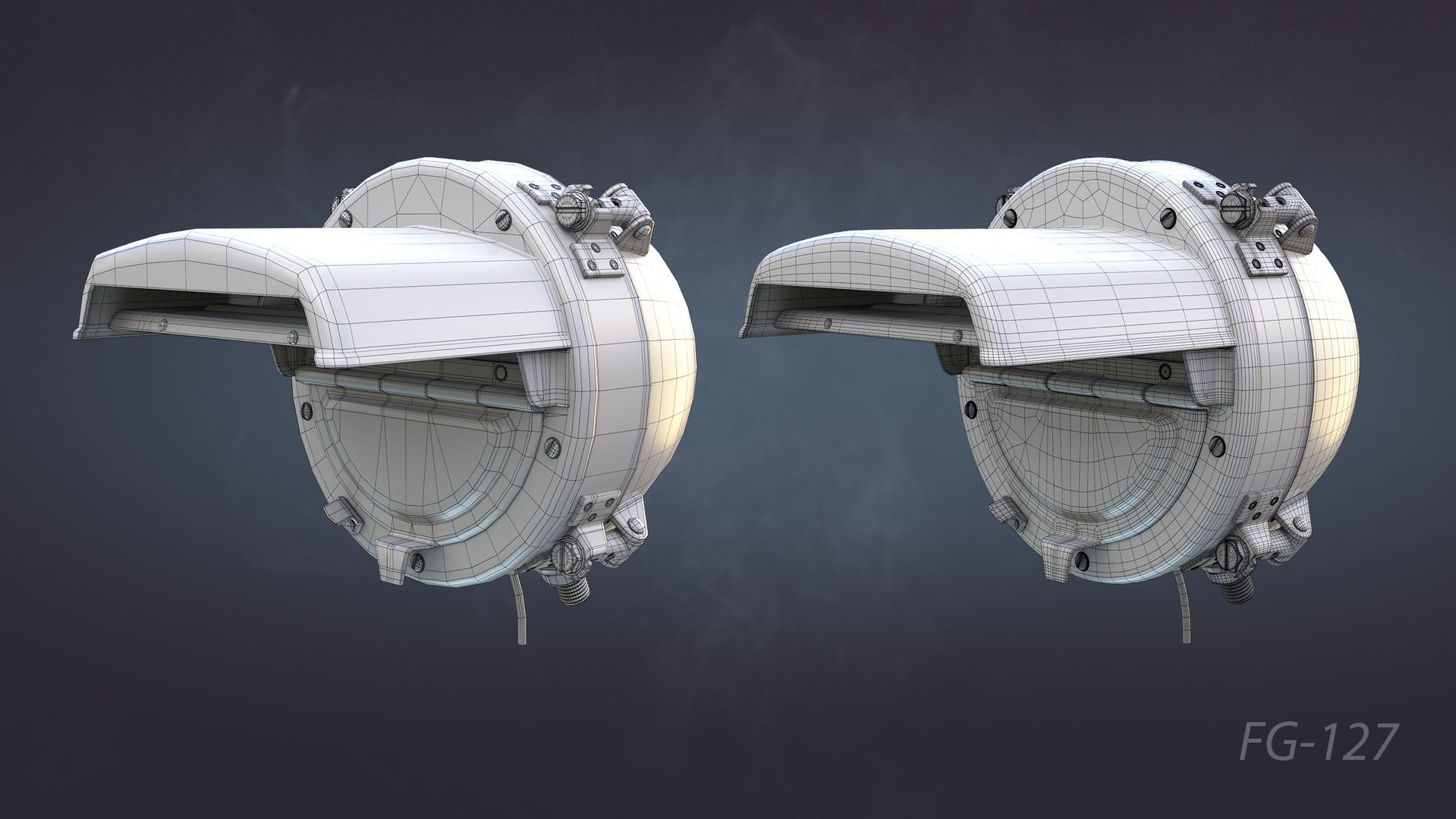 Soviet APC Lights Set 3D Model - TurboSquid 2017265