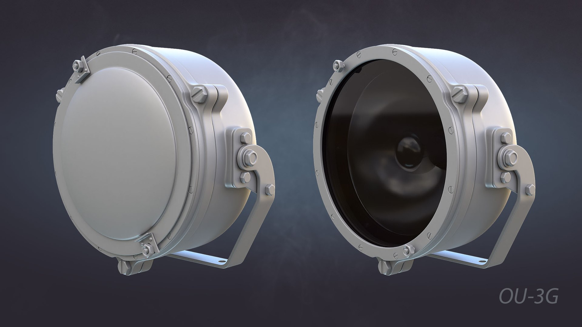 Soviet APC Lights Set 3D Model - TurboSquid 2017265