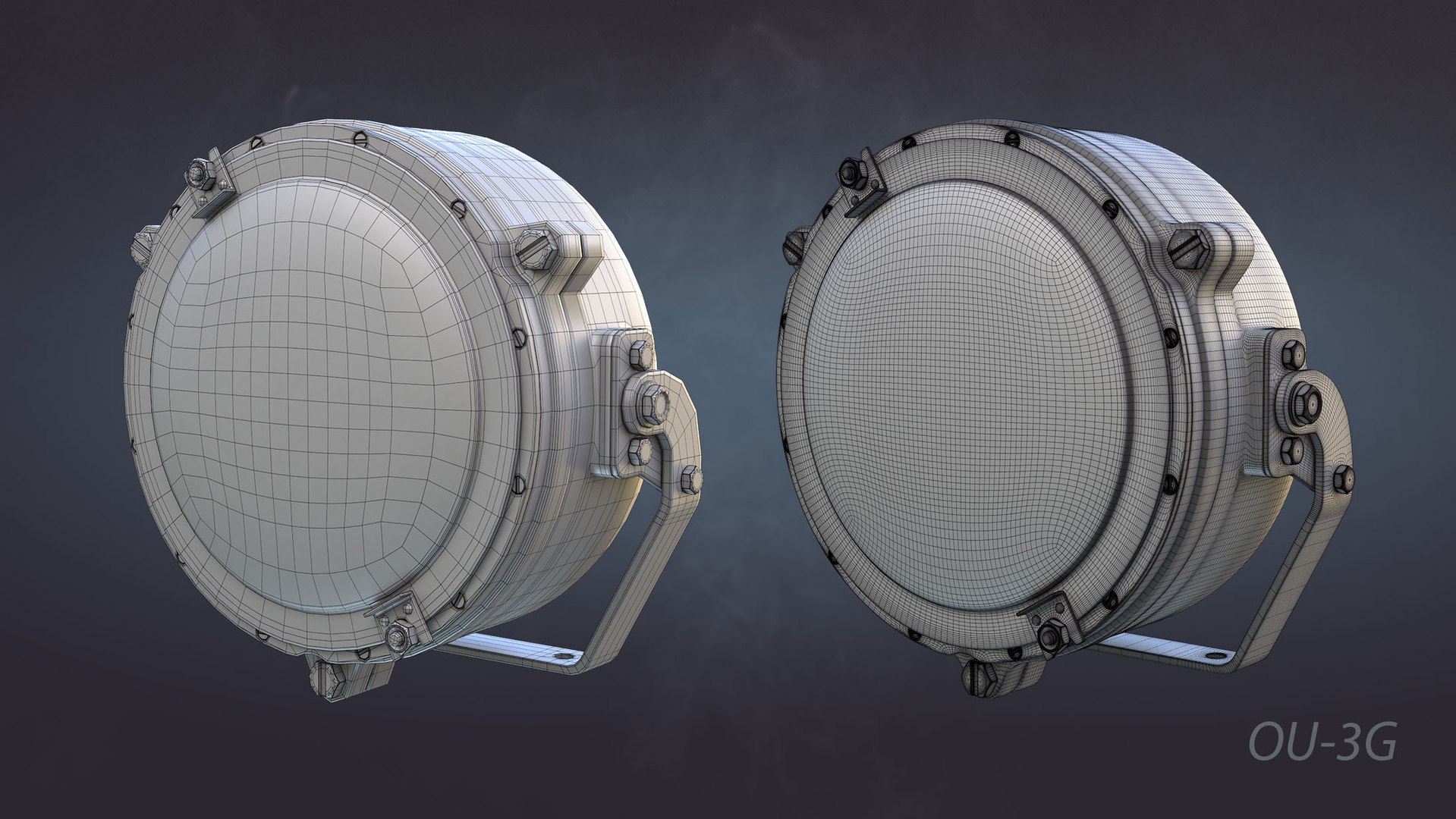 Soviet APC Lights Set 3D Model - TurboSquid 2017265