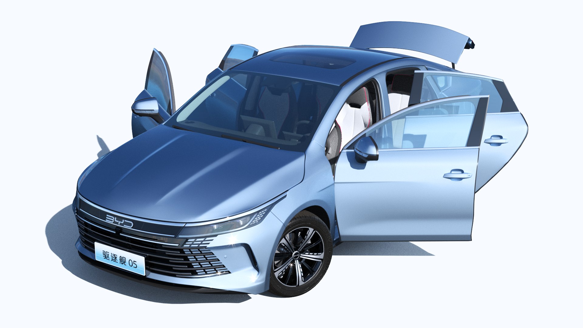 2023 BYD Destroyer 05 DM-i model - TurboSquid 2122028
