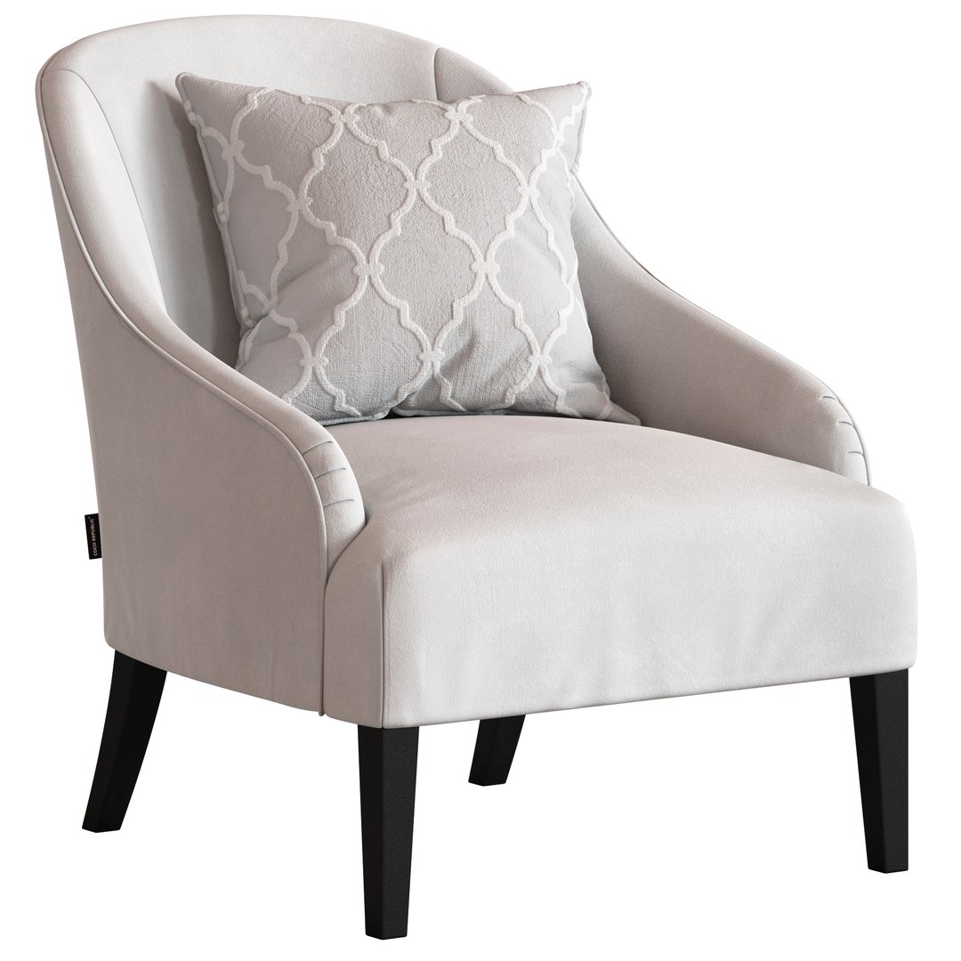 3D Coco Republic Dresden Armchair2 model - TurboSquid 2165813