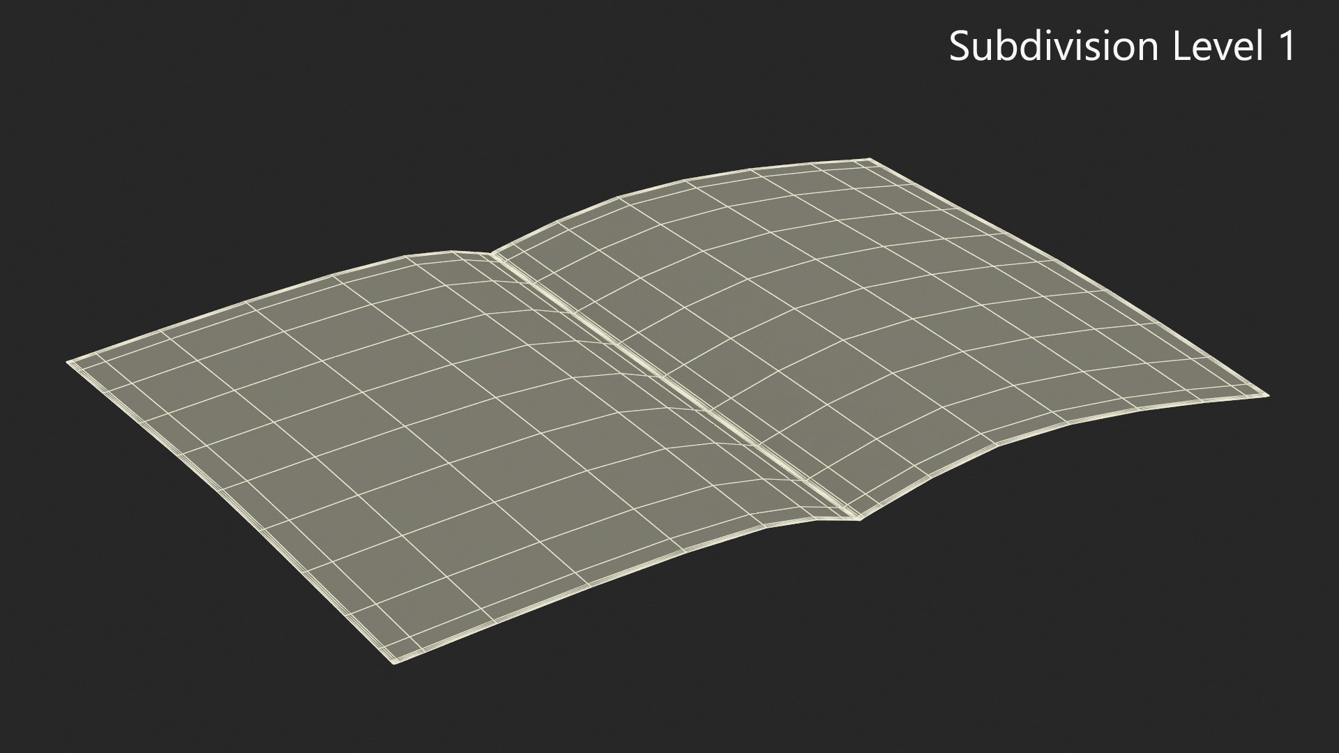 Kraft Paper Sheet Folded In Half 3D Model - TurboSquid 1993725