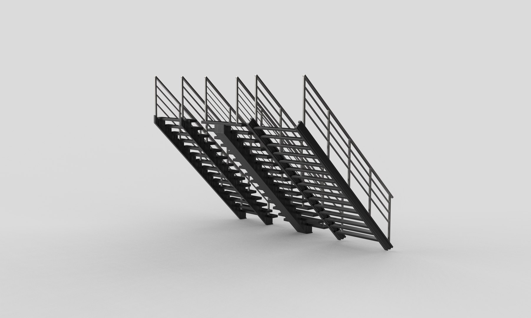 3D Model Outdoor Staircase Design 3D Model - TurboSquid 2518021