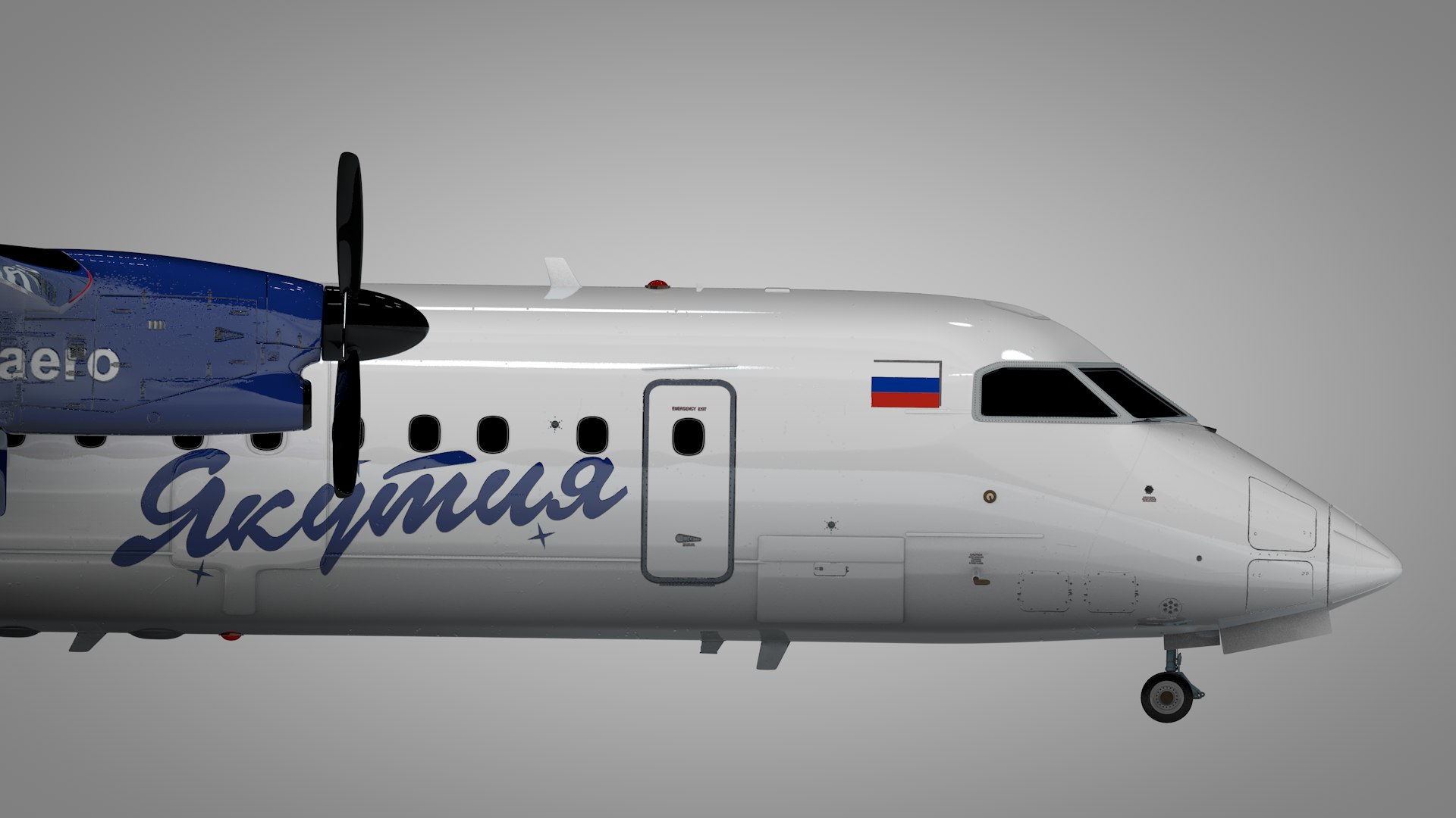 Yakutia Airlines Bombardier De Havilland Canada DHC-8 Q300 Dash 8 L1650 ...