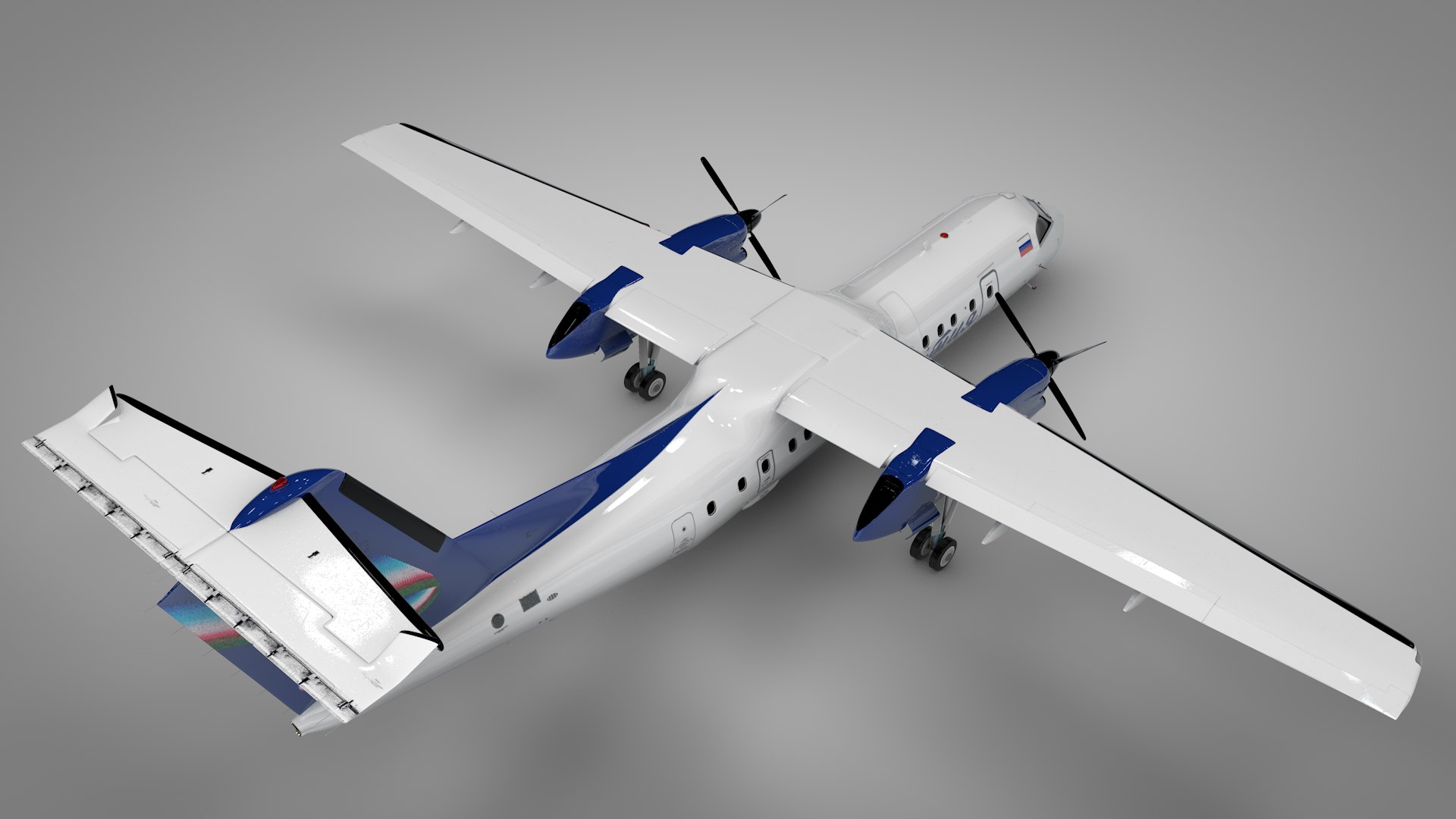 Yakutia Airlines Bombardier De Havilland Canada DHC-8 Q300 Dash 8 L1650 ...