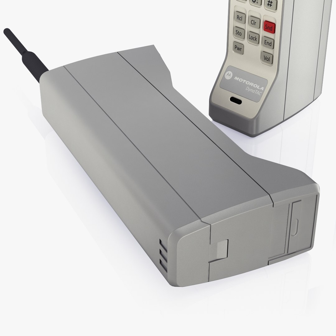 3d Model Cellphone Motorola Dynatac