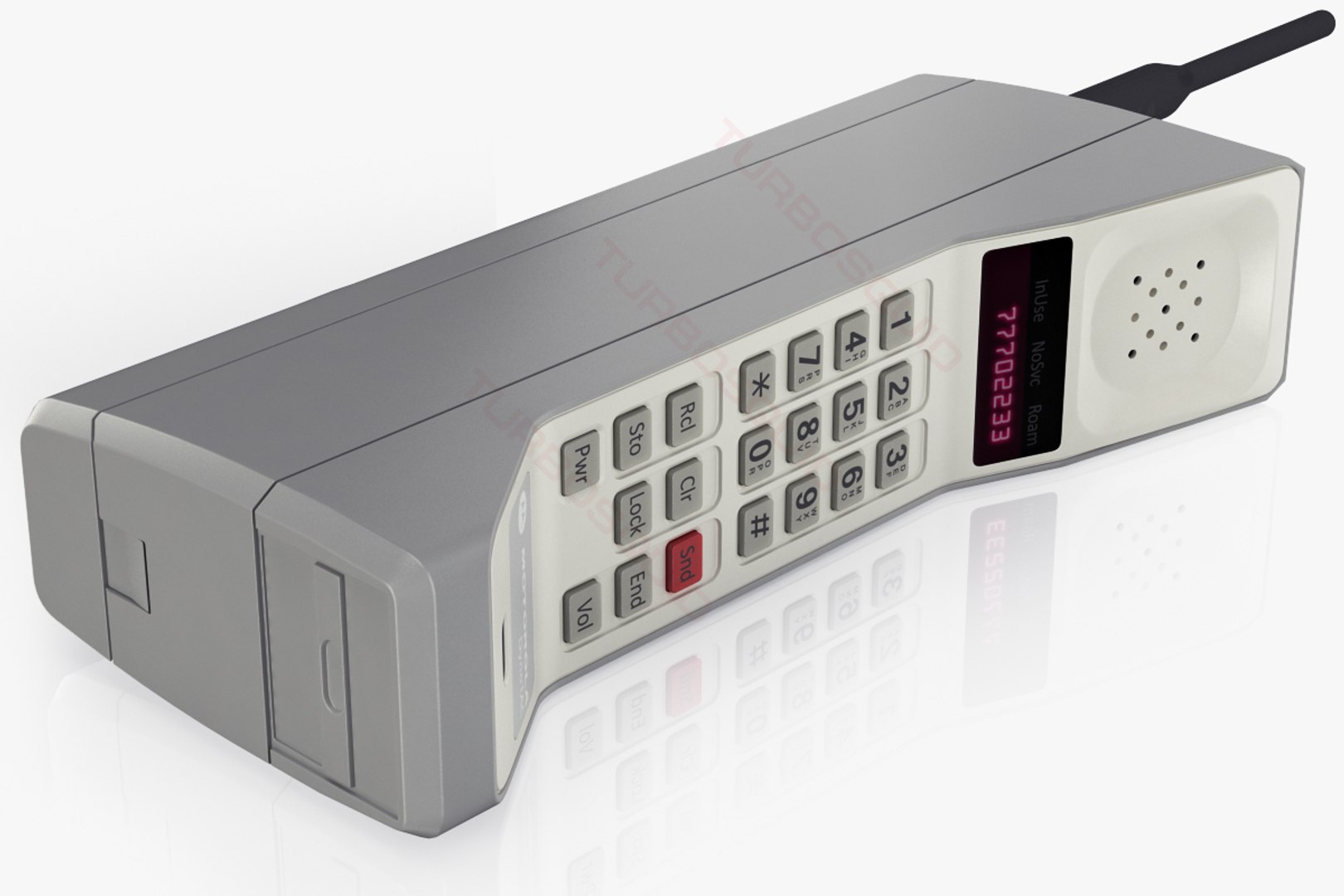 3d Model Cellphone Motorola Dynatac