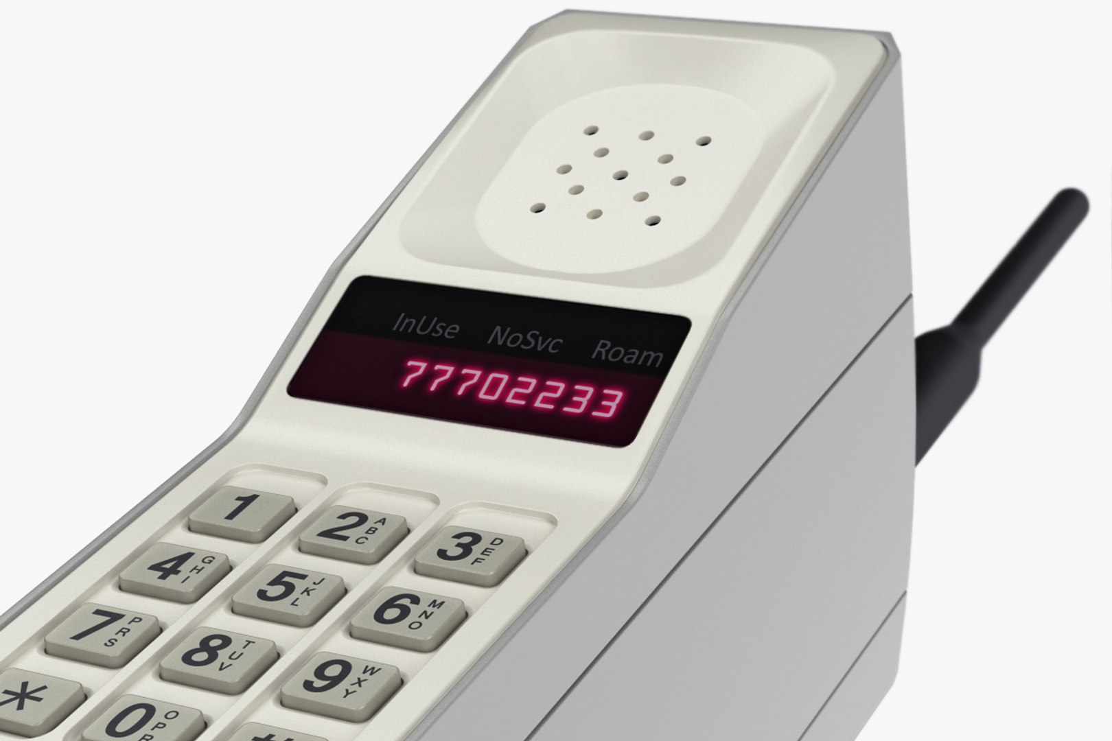 3d Model Cellphone Motorola Dynatac