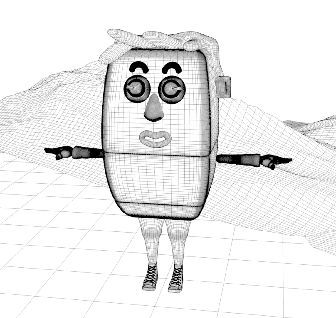 3D Cartoon Man Male Animation Character - TurboSquid 1443231