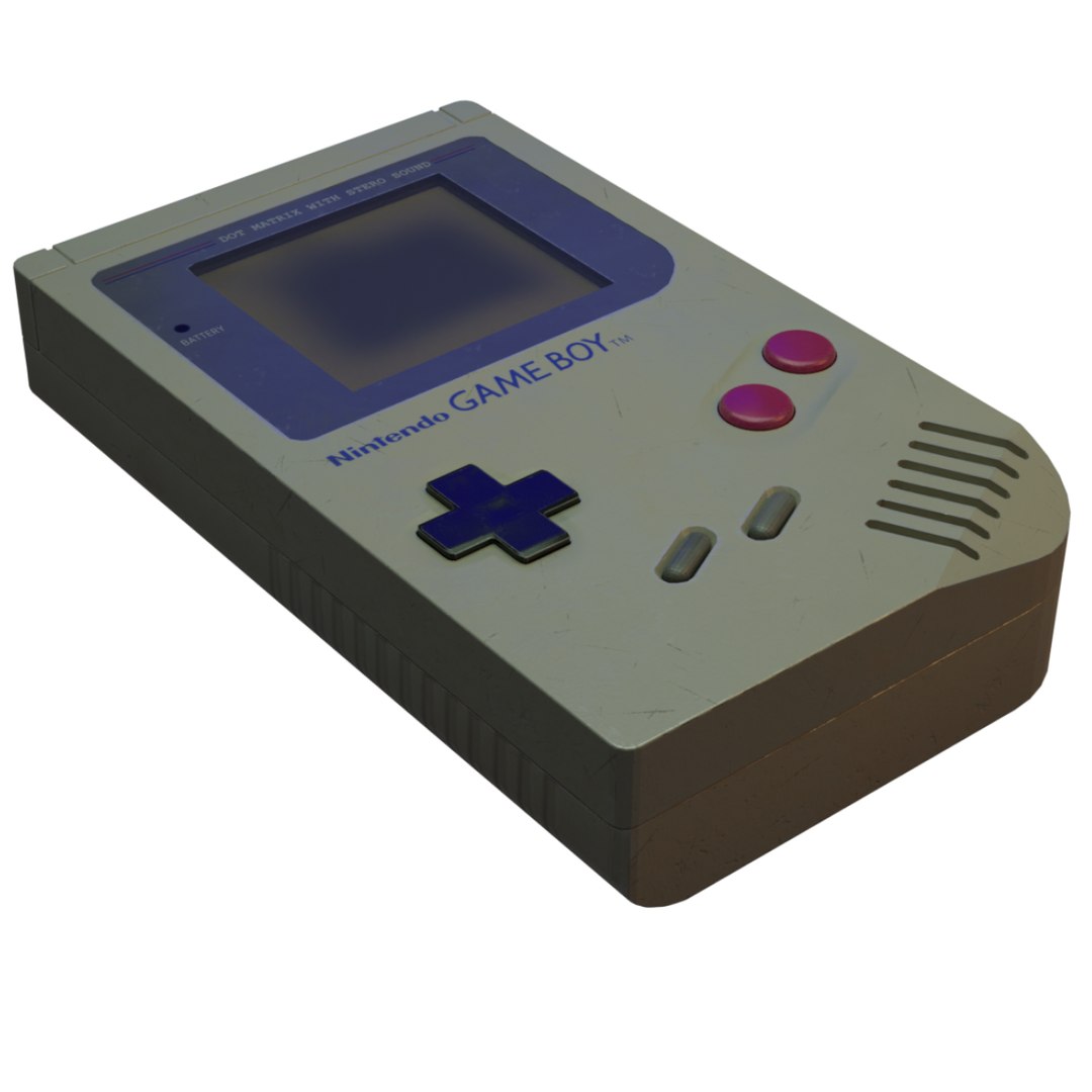 Retro Gameboy Model - TurboSquid 2126311