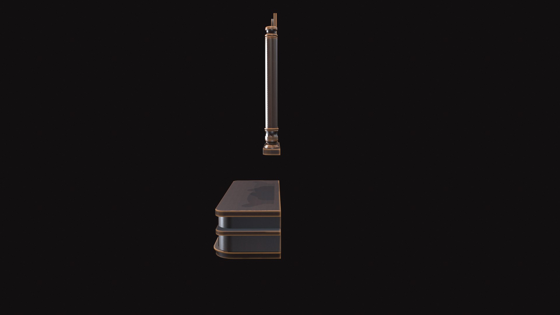 Medieval Wall Mirror Model - TurboSquid 2310186