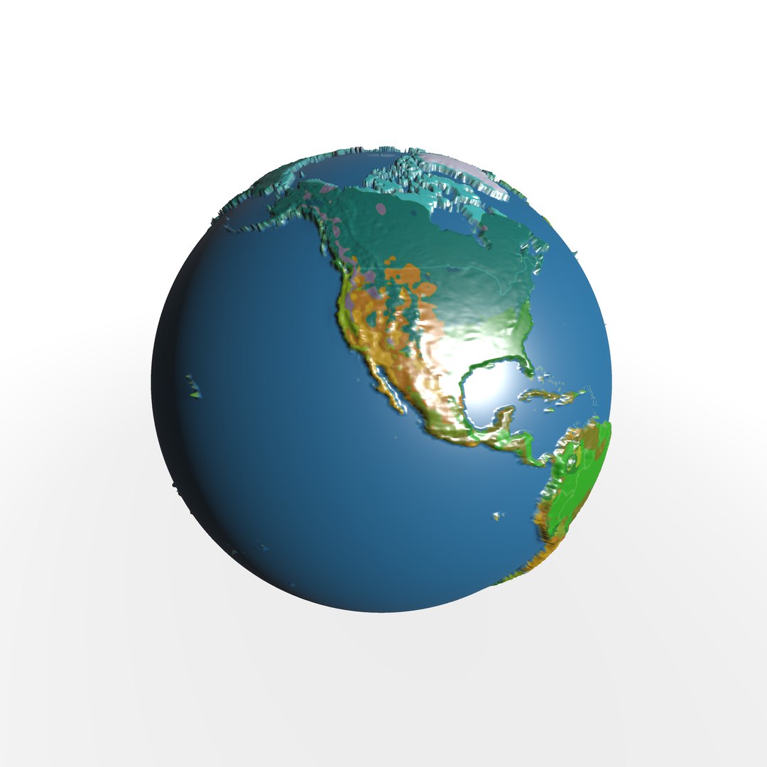 Earth Maps 3D - TurboSquid 1702362