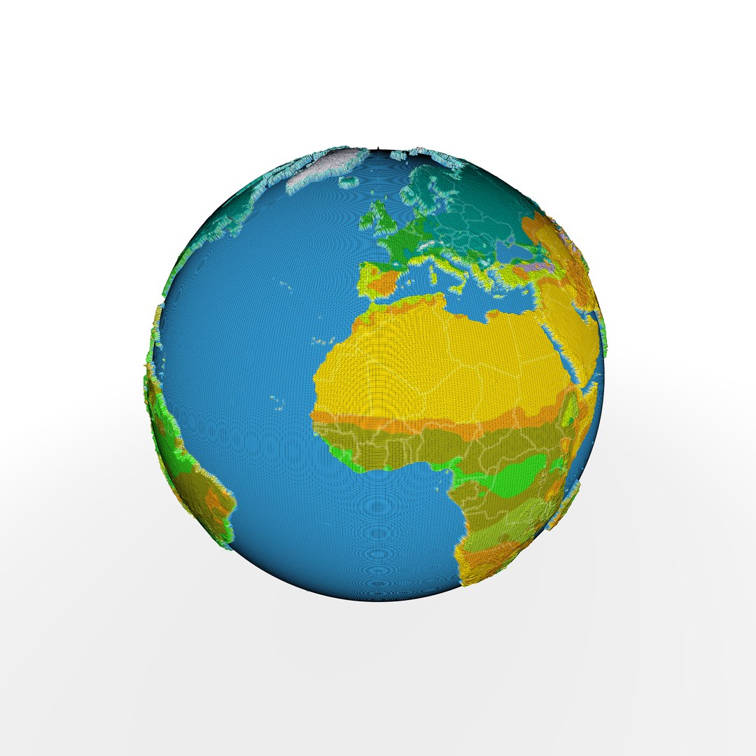 Earth Maps 3D - TurboSquid 1702362