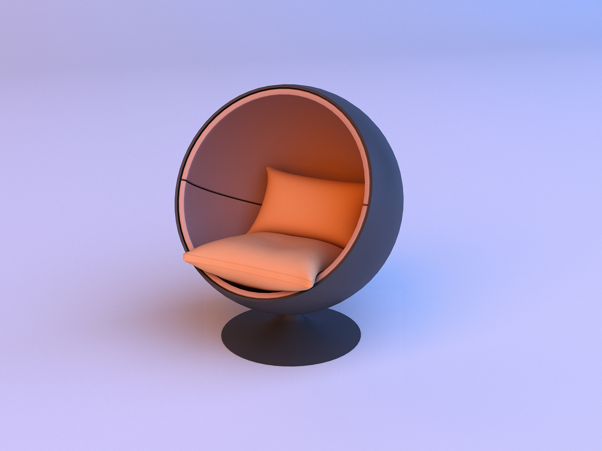 3D model Awesome Sphere chair 3D model - TurboSquid 1735881