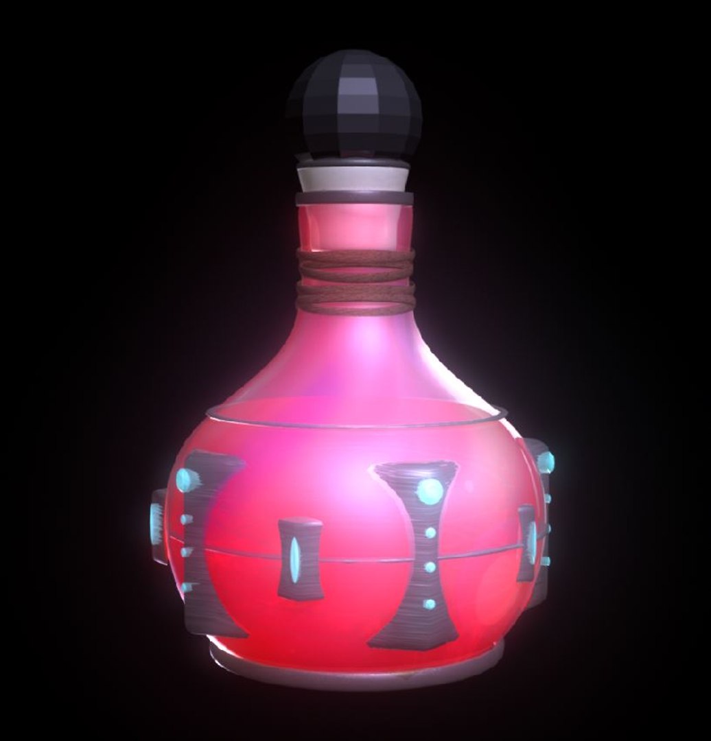 Health Potion 3D Model - TurboSquid 1174082