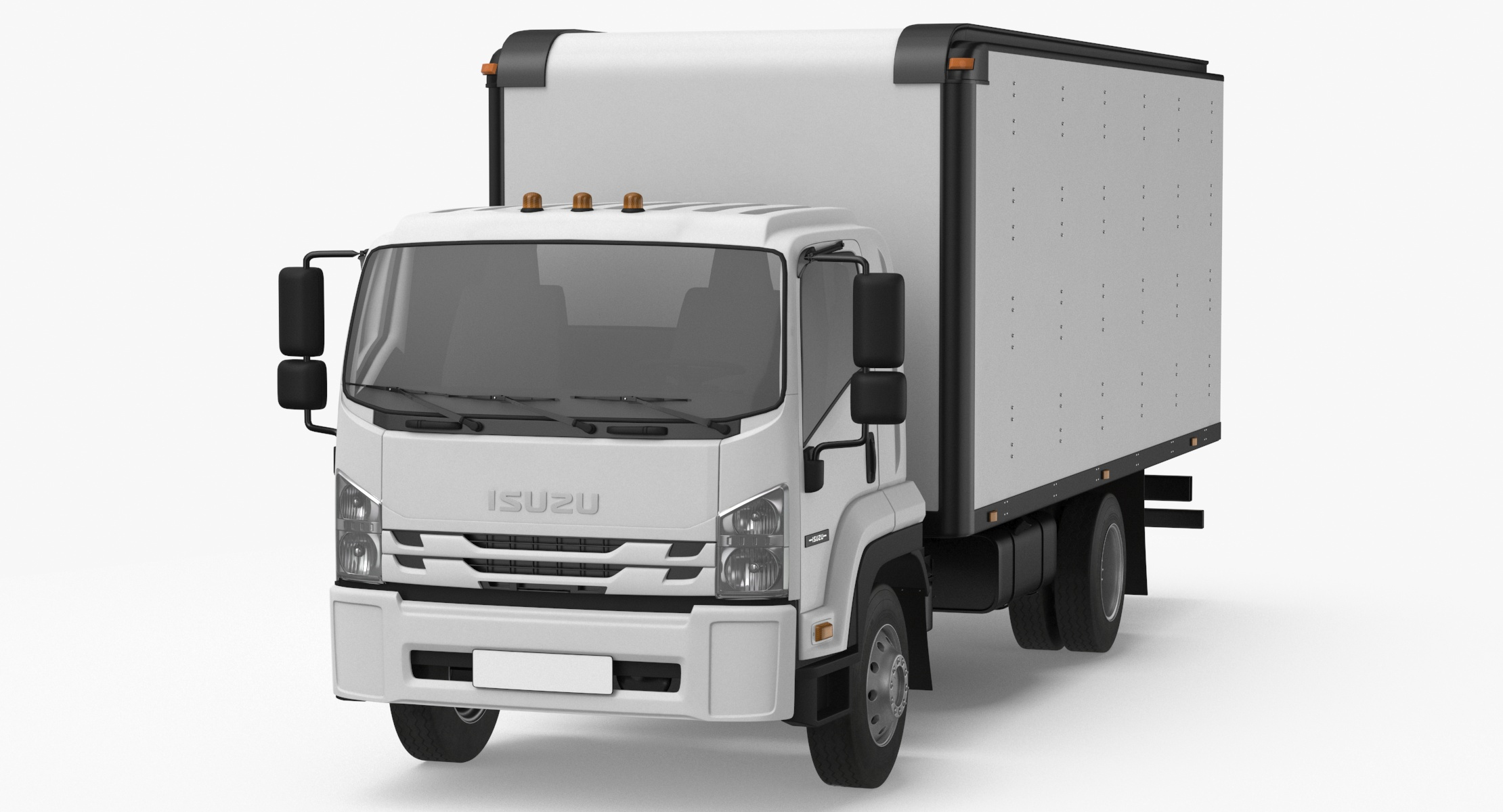 Isuzu FTR 20 Feet Reefer 2021 3D 모델 - TurboSquid 2029438