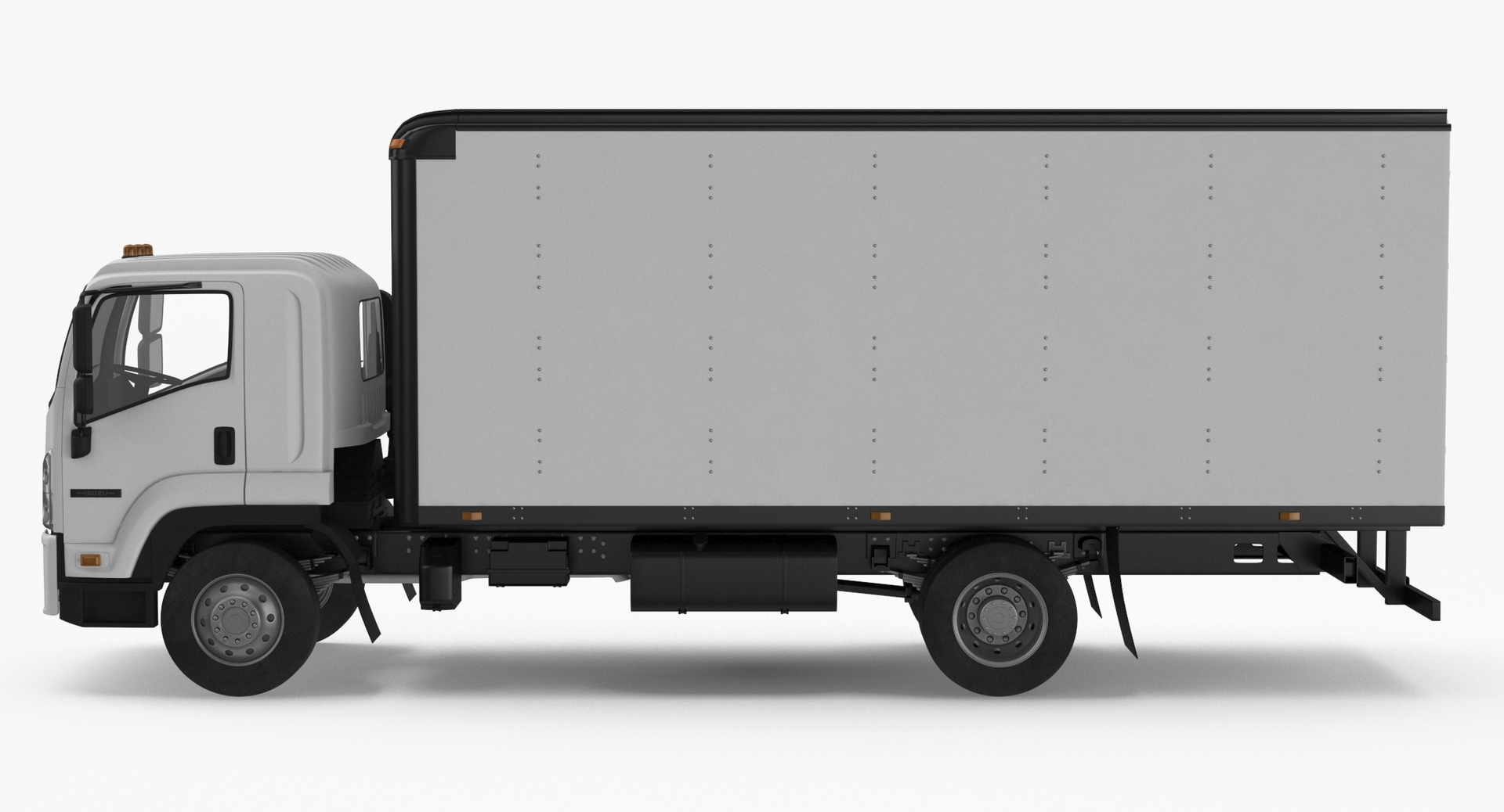 3D Isuzu FTR 20 Feet Reefer 2021 - TurboSquid 2029438
