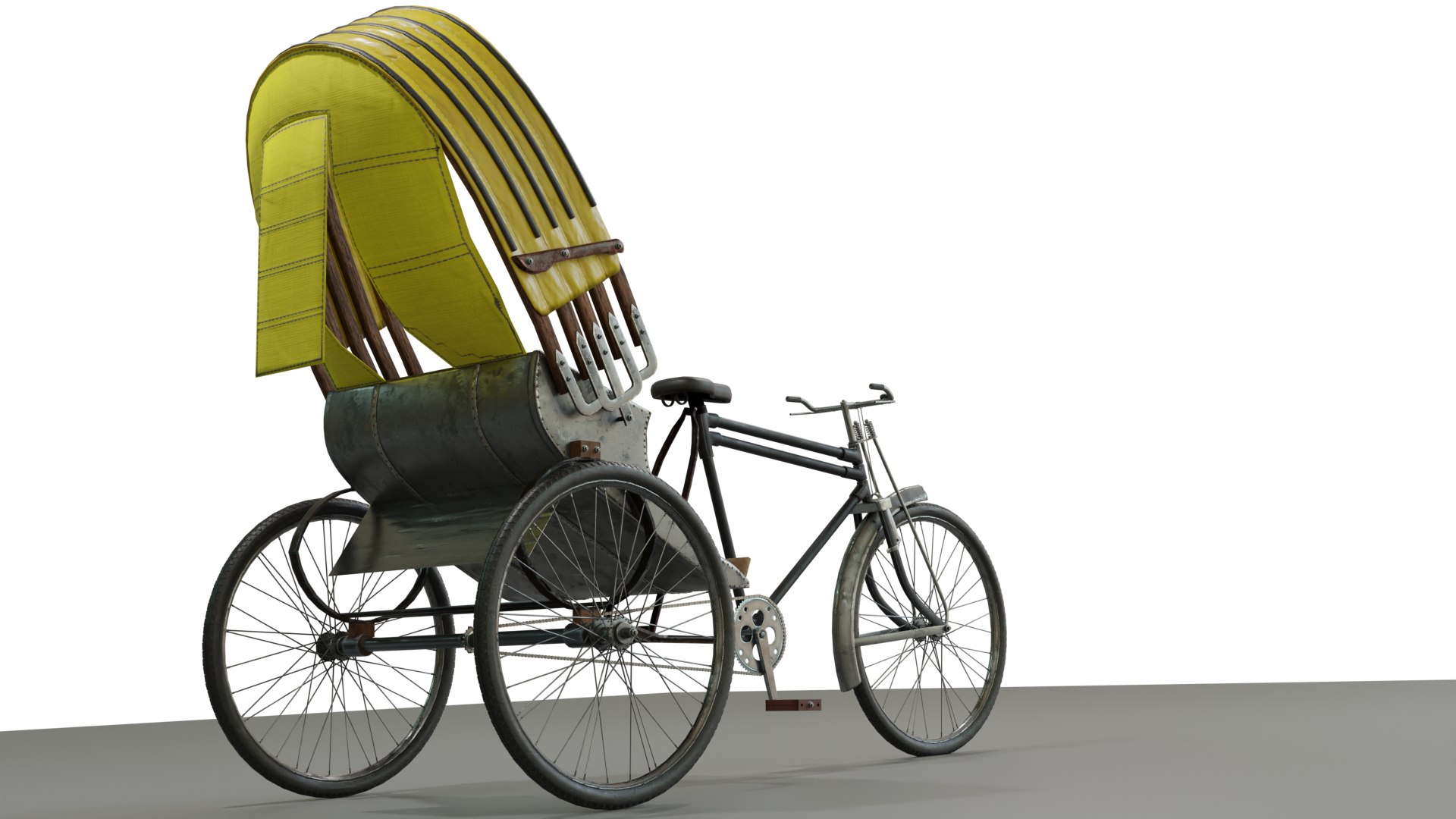 3D Rickshaw - TurboSquid 2139728