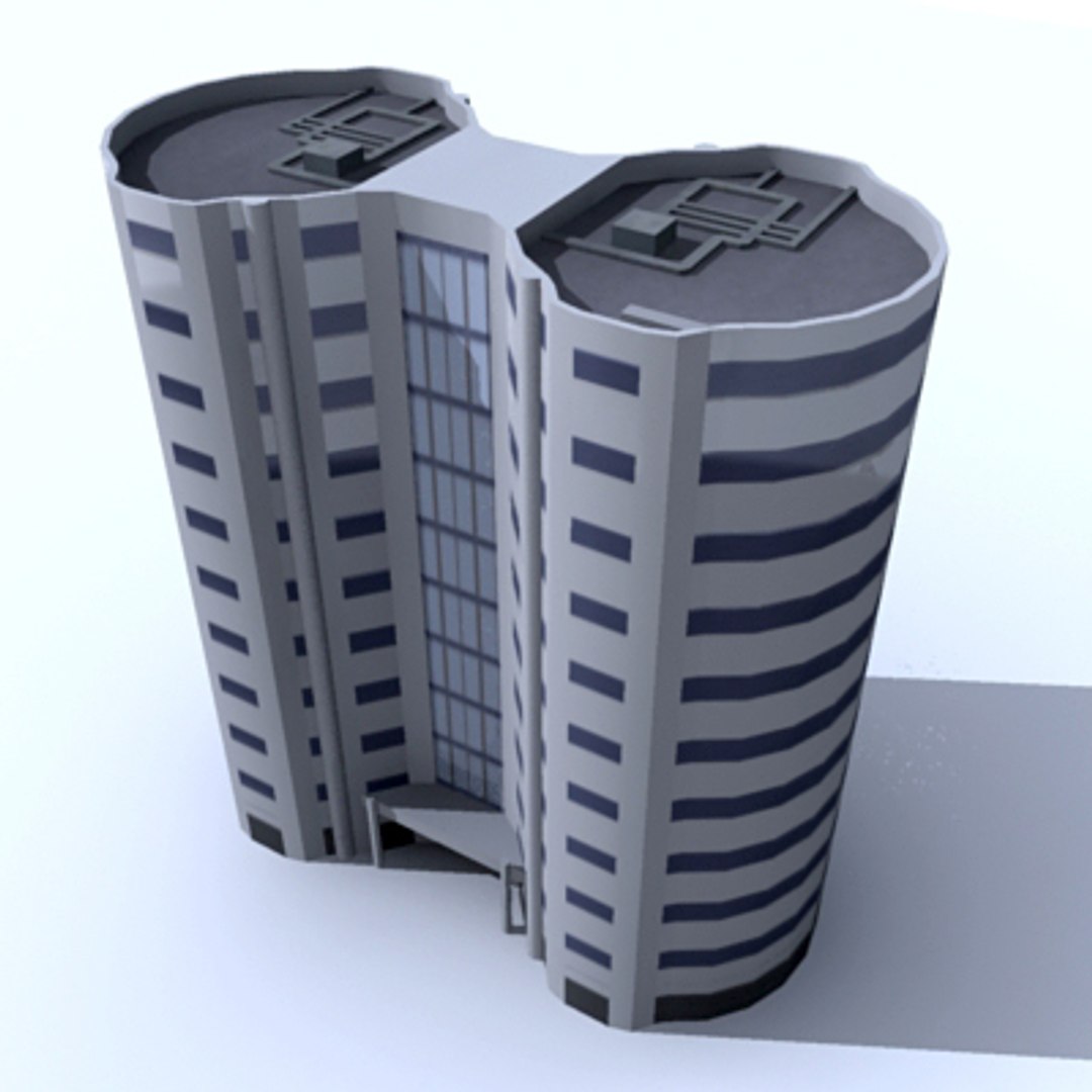 3d model of generic building