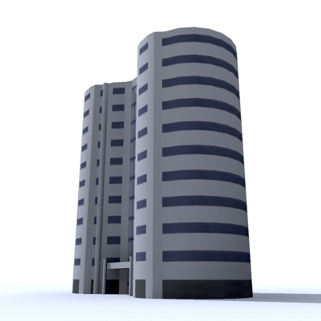 3d model of generic building
