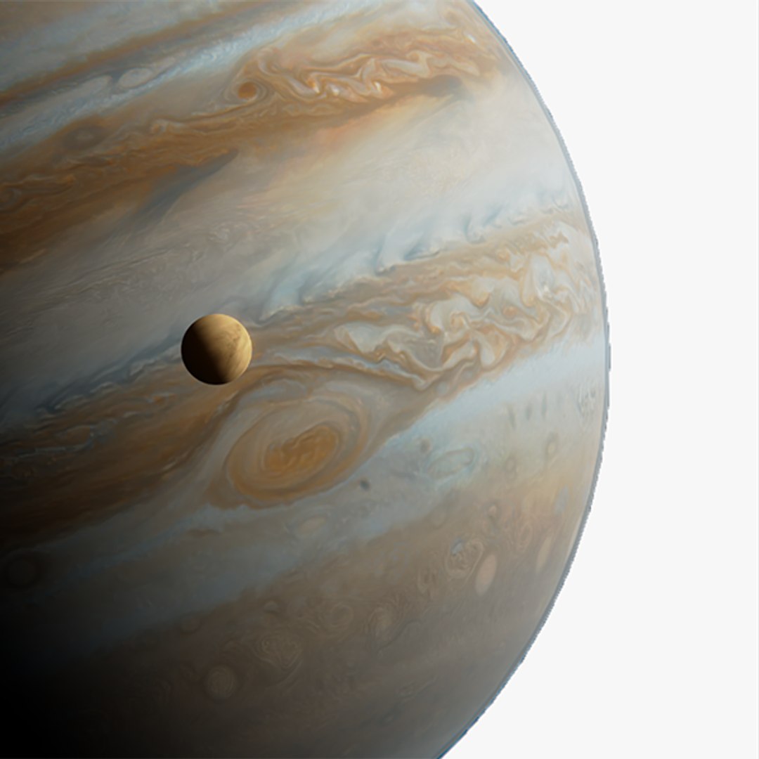 Jupiter Planet The Gaseous Giant 3D Model - TurboSquid 1844674