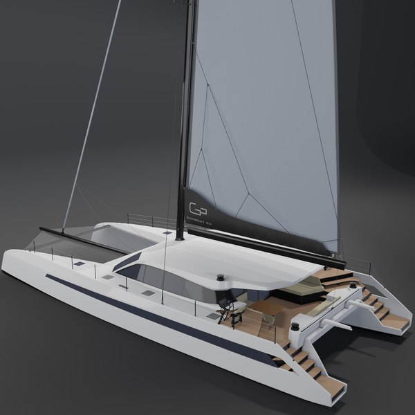 modelo 3d Catamarán cañonero 80 3D - TurboSquid 2313739