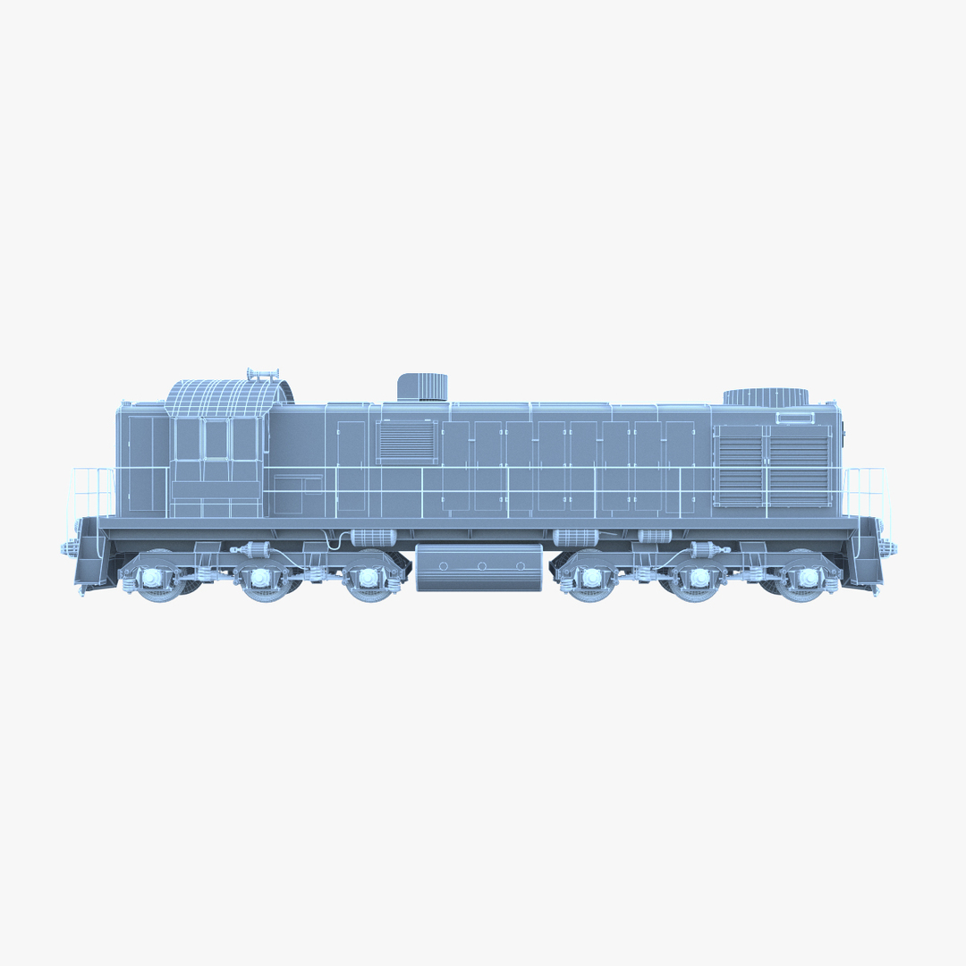 Russian Diesel Locomotive Tem-2 Max