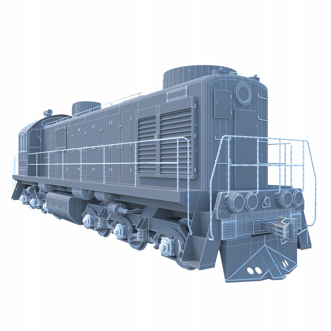 Russian Diesel Locomotive Tem-2 Max
