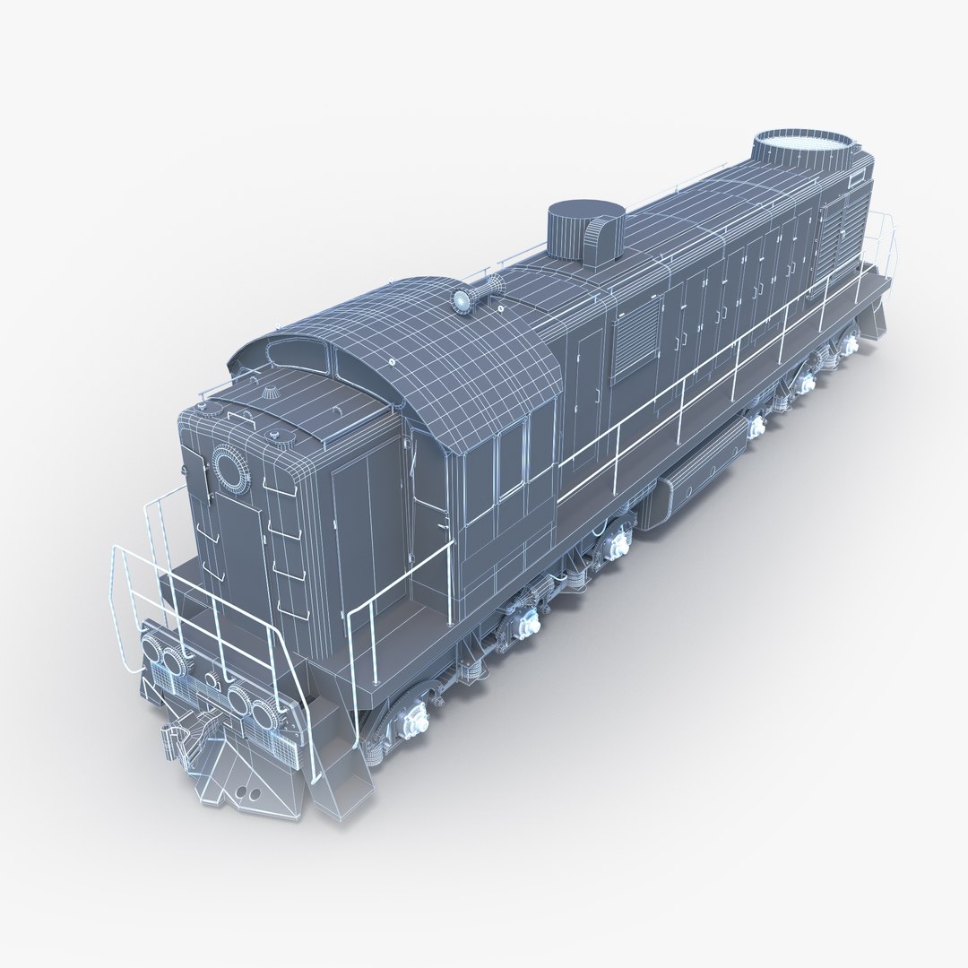 Russian Diesel Locomotive Tem-2 Max