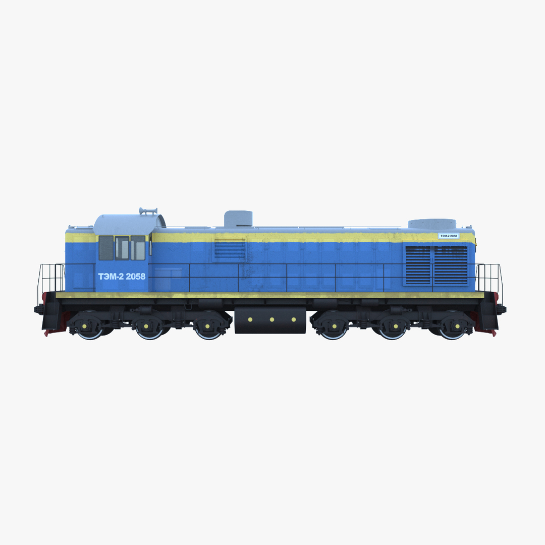 Russian Diesel Locomotive Tem-2 Max