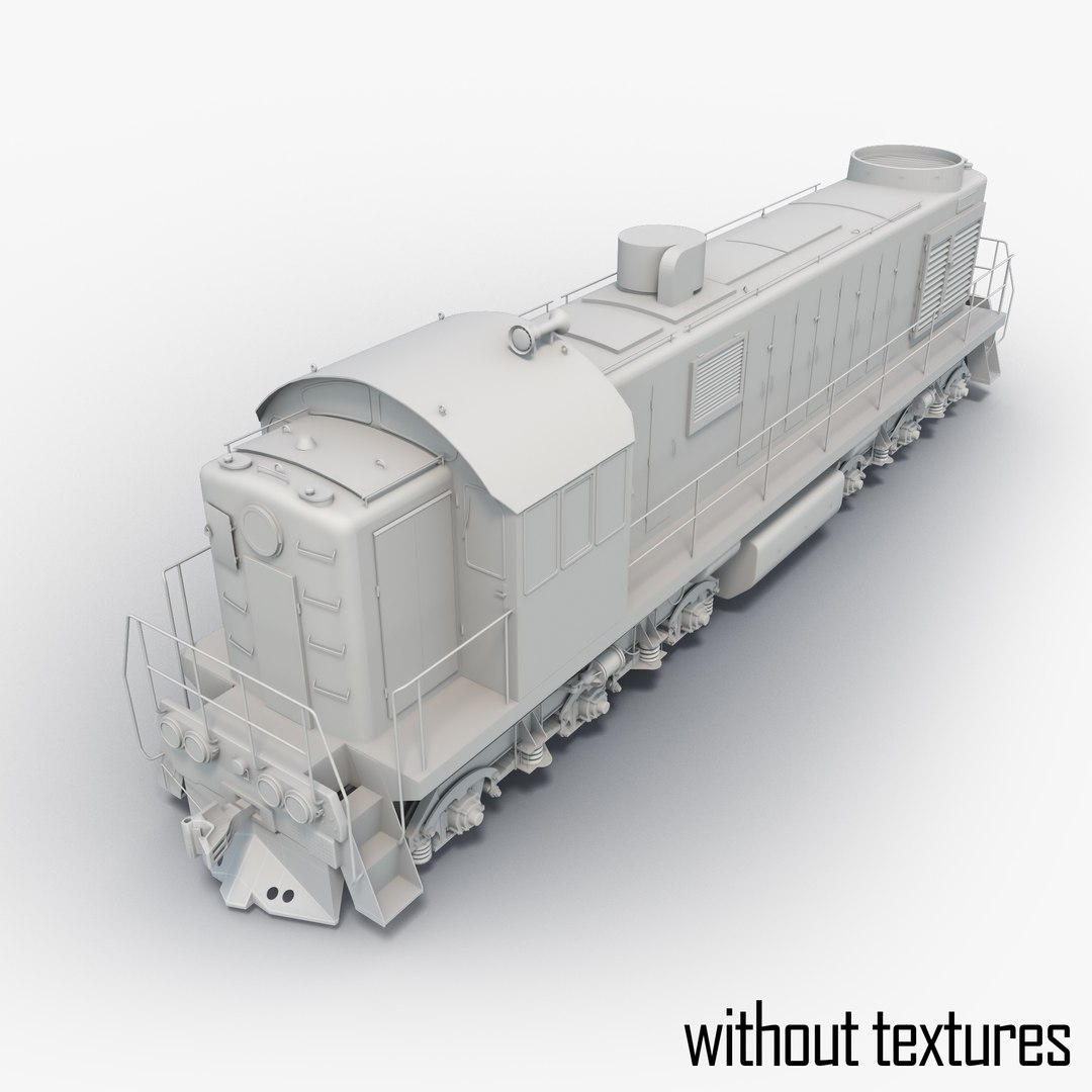 Russian Diesel Locomotive Tem-2 Max