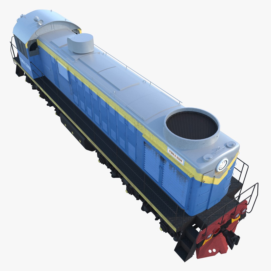 Russian Diesel Locomotive Tem-2 Max