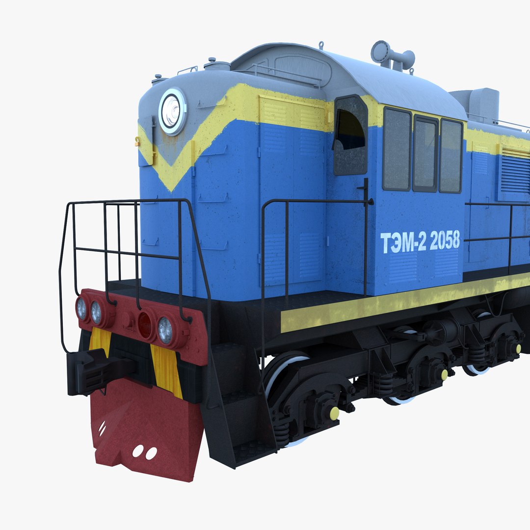 Russian Diesel Locomotive Tem-2 Max