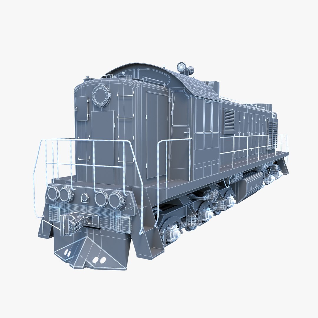 Russian Diesel Locomotive Tem-2 Max
