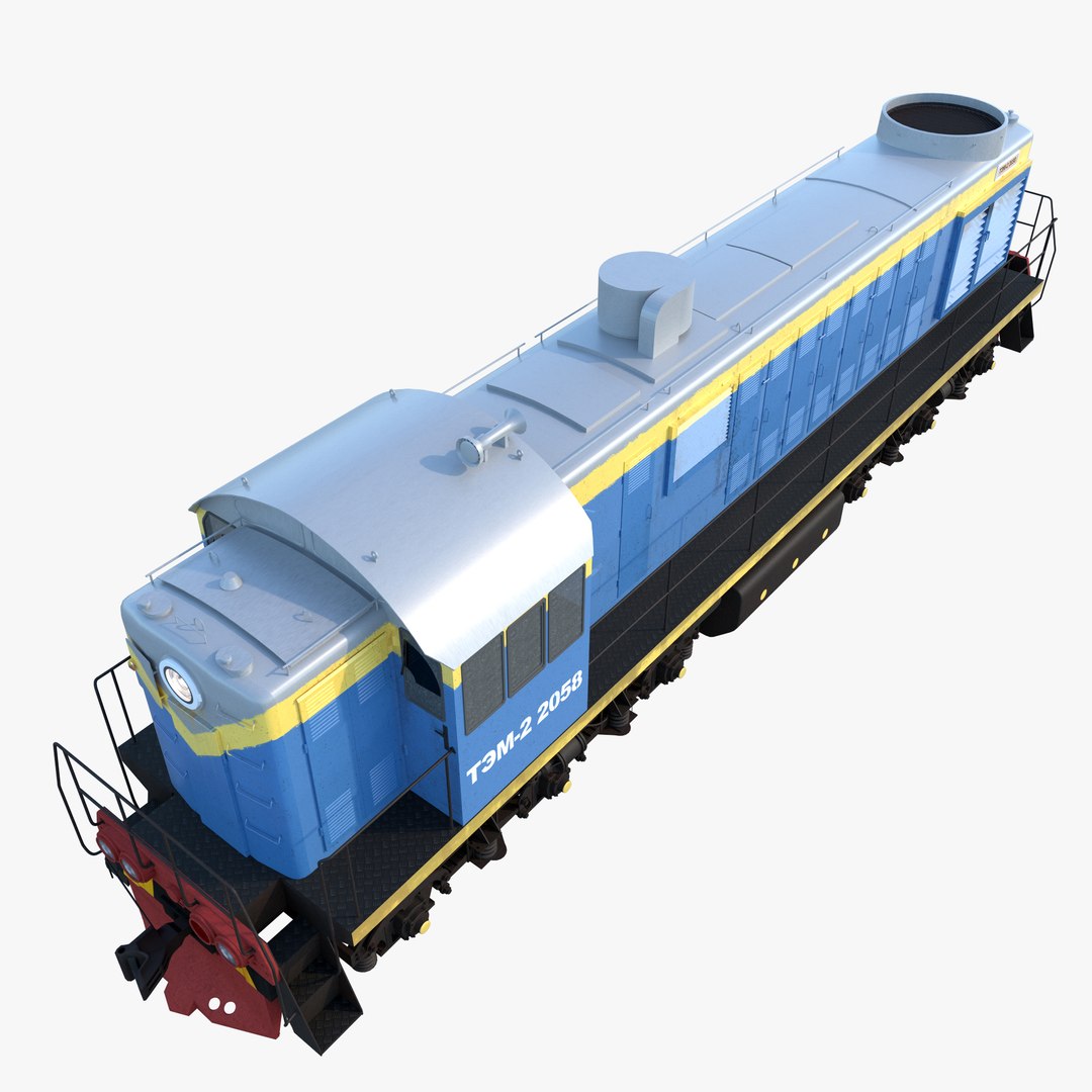 Russian Diesel Locomotive Tem-2 Max