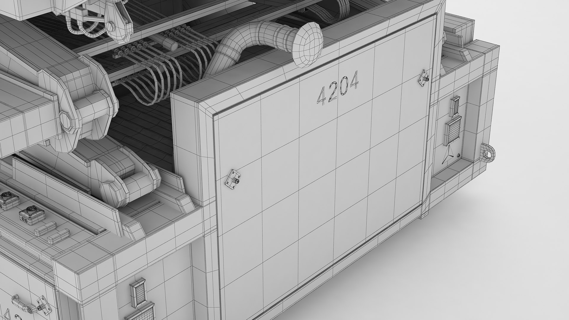 3D aircraft loader baggage model - TurboSquid 1632132