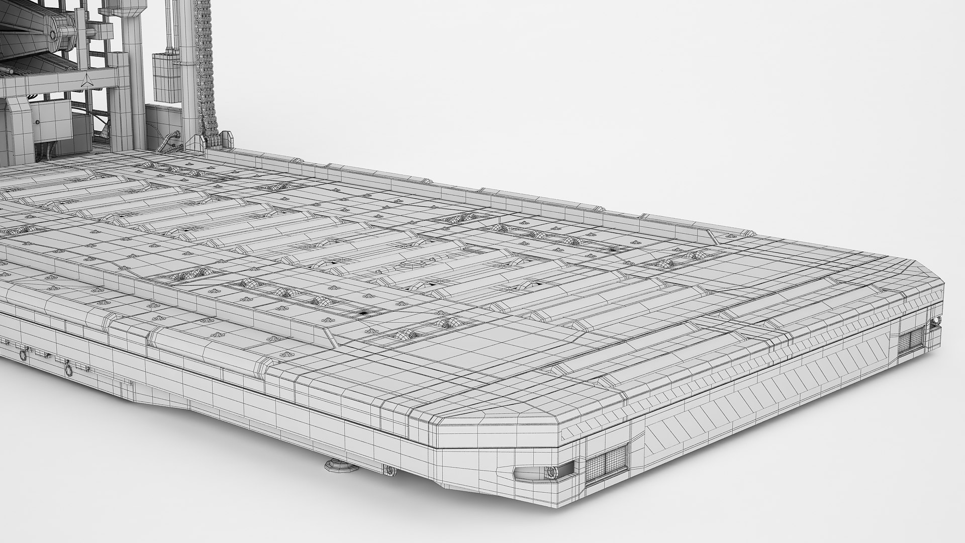 3D aircraft loader baggage model - TurboSquid 1632132