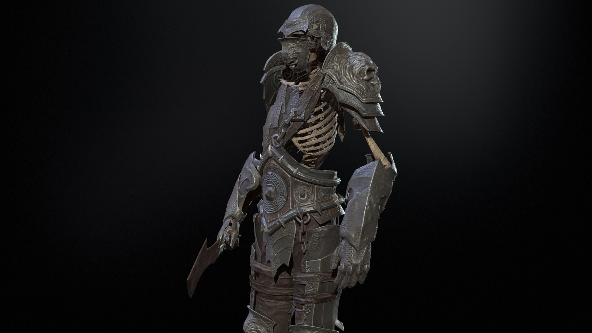 3D Model Skeleton3 - TurboSquid 2307347