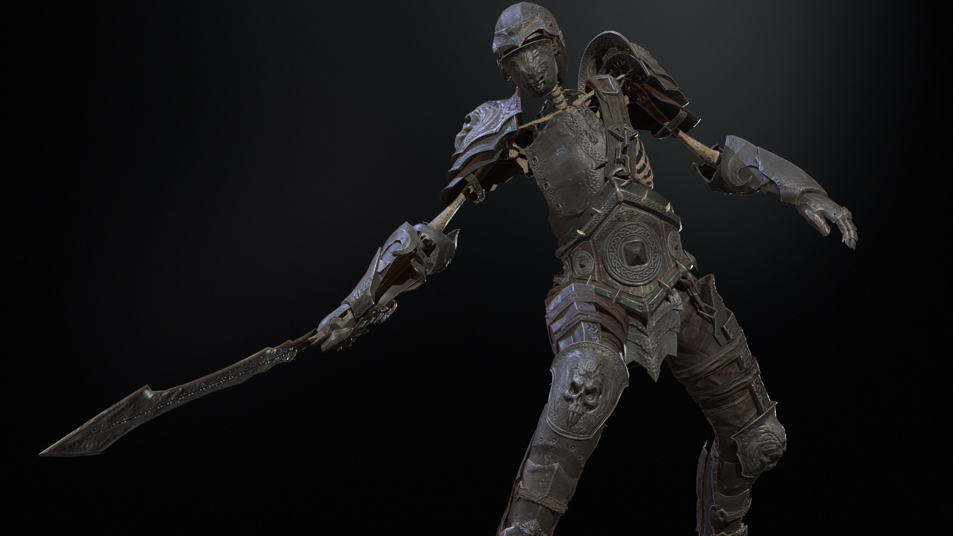 3D Model Skeleton3 - TurboSquid 2307347