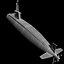 Russian Lada Class Submarine 3d 3ds
