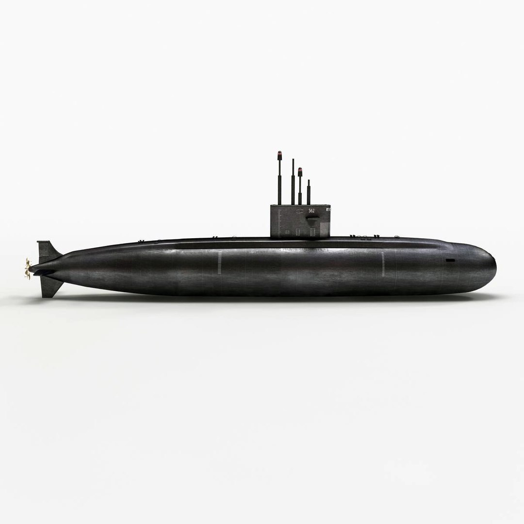 Russian Lada Class Submarine 3d 3ds