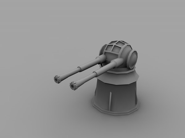 3d red alert flak cannon