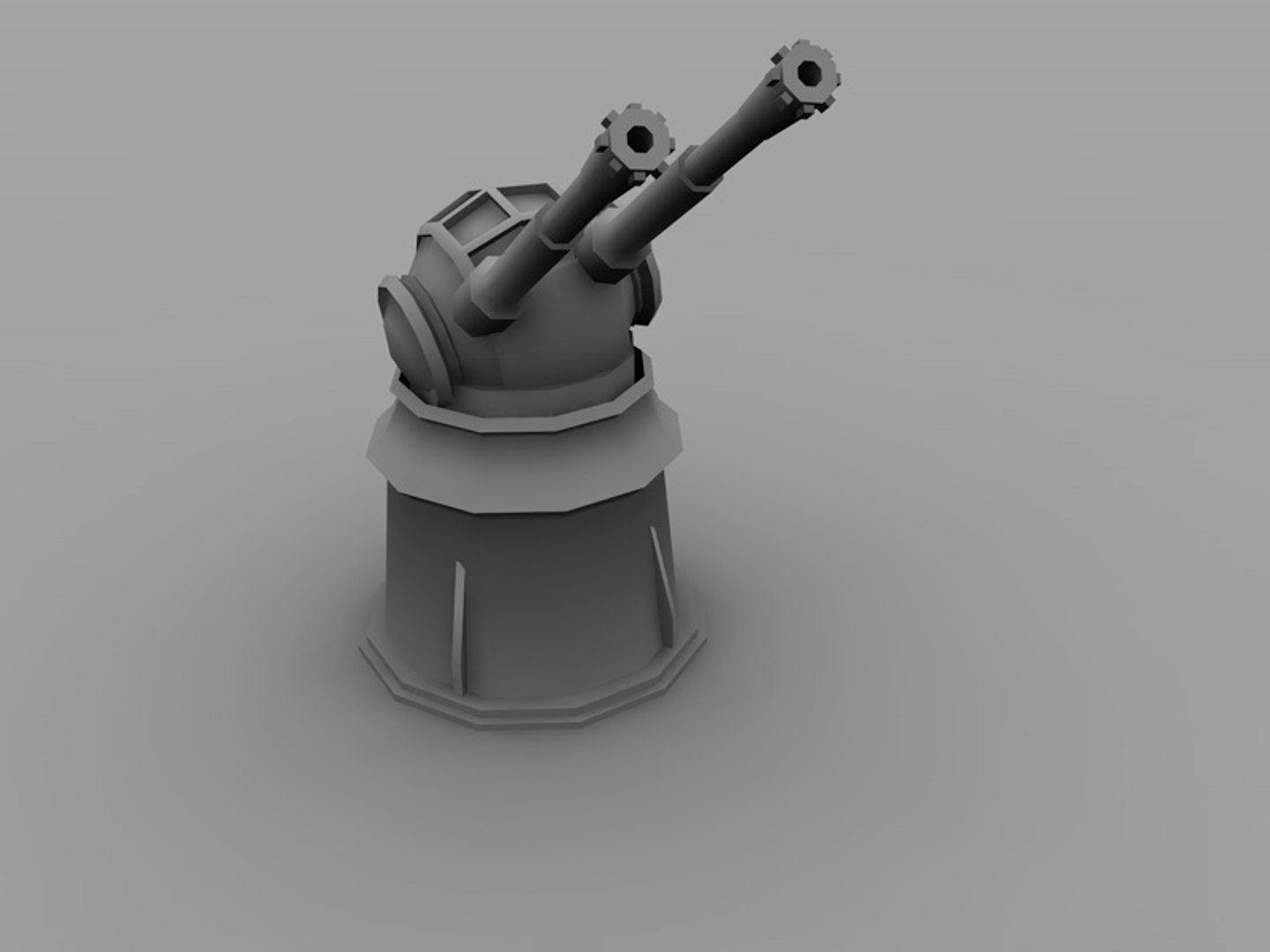 3d red alert flak cannon